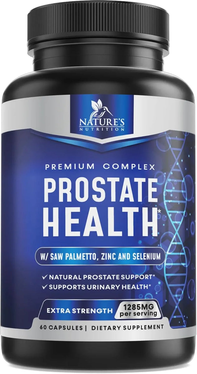 Nature's Nutrition Prostate Health 60 Capsulas – The Red Vitamin MX