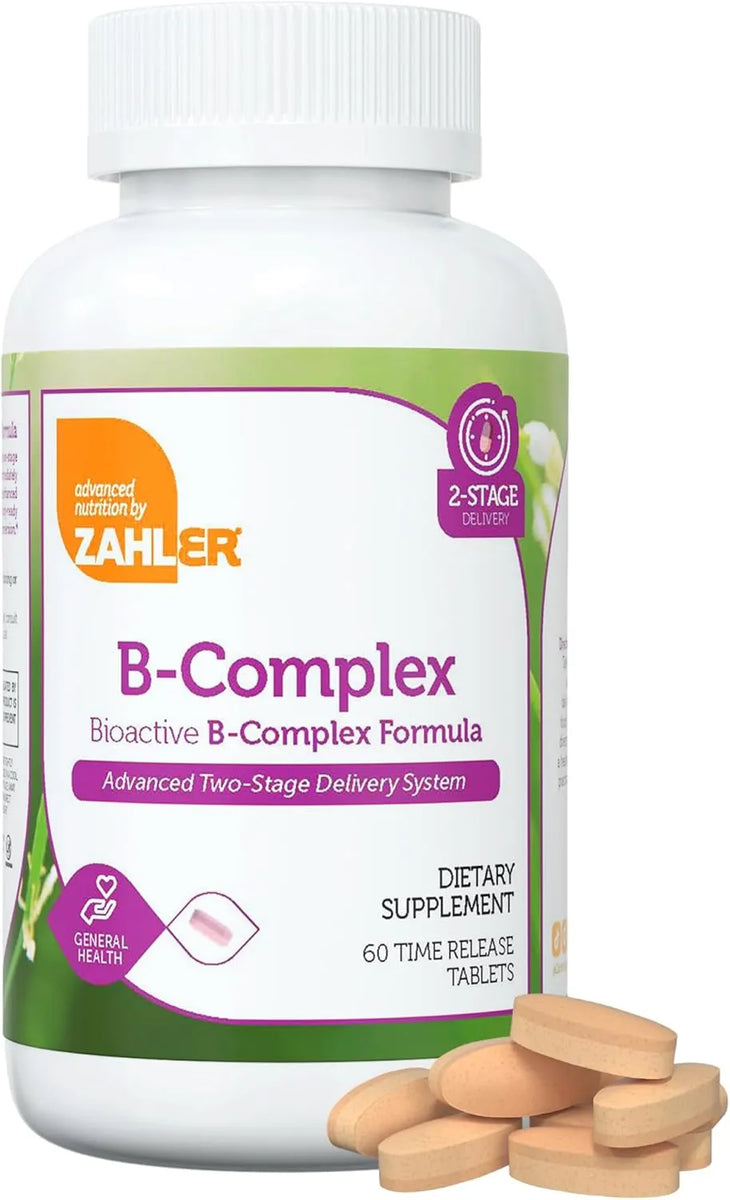 Zahler B-Complex 60 Tabletas – The Red Vitamin MX