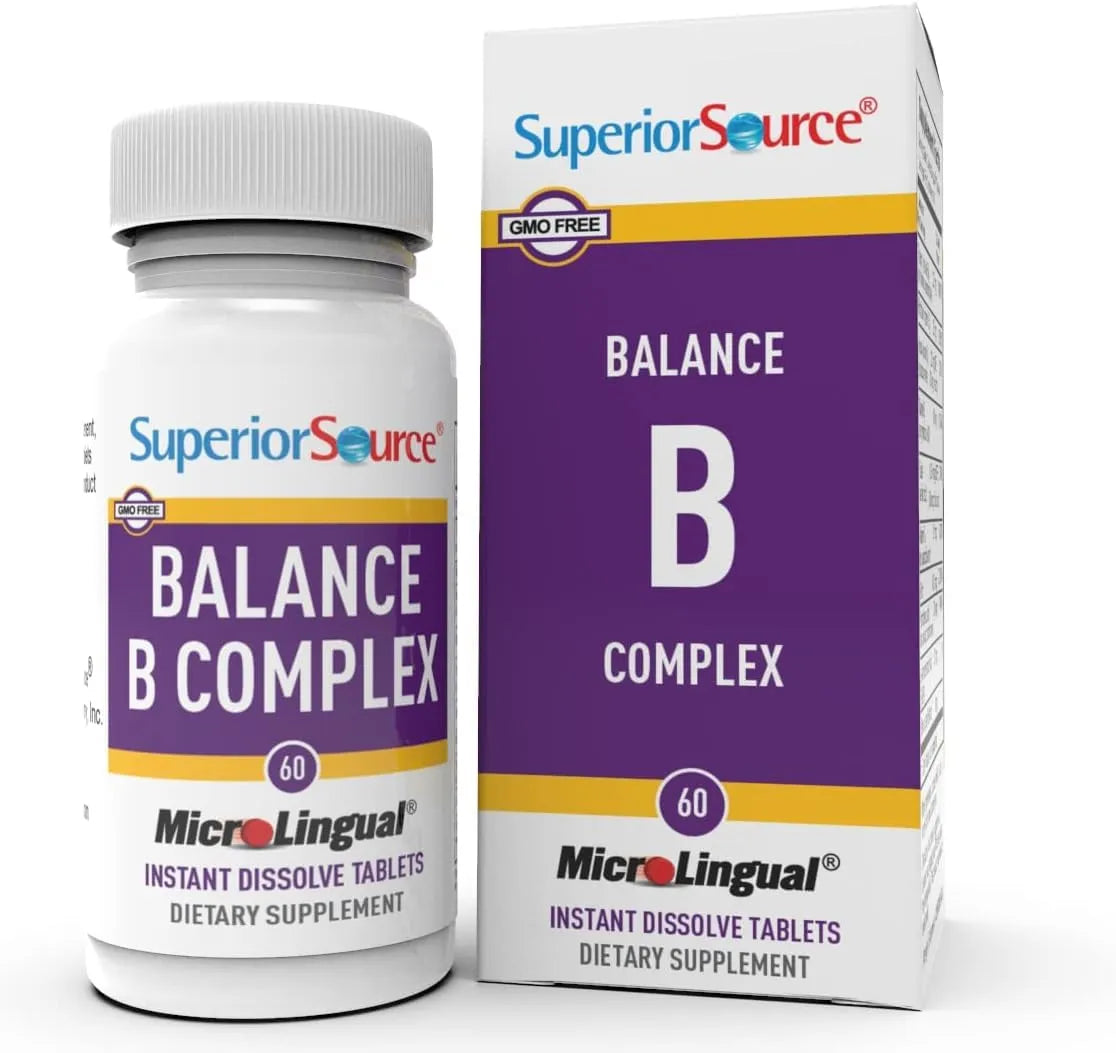 Superior Source Balance B Complex 60 Tabletas – The Red Vitamin MX