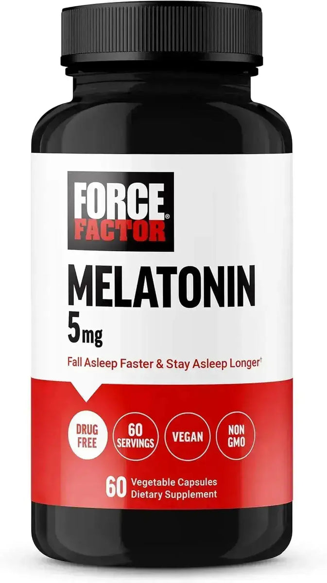Force Factor Melatonin 5Mg. 60 Capsulas – The Red Vitamin MX