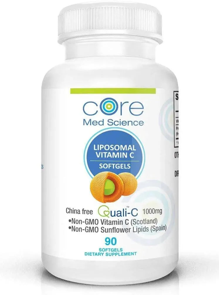Core Med Science Liposomal Vitamin C 1000Mg. 90 Capsulas Blandas – The Red Vitamin MX