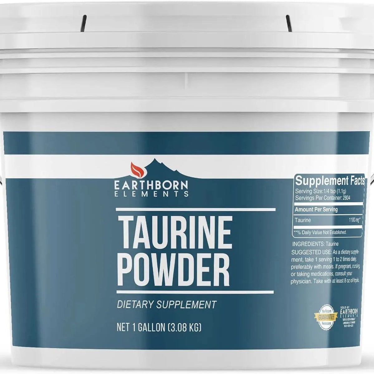 Earthborn Elements Taurine Powder 3.08 Kg. – The Red Vitamin MX