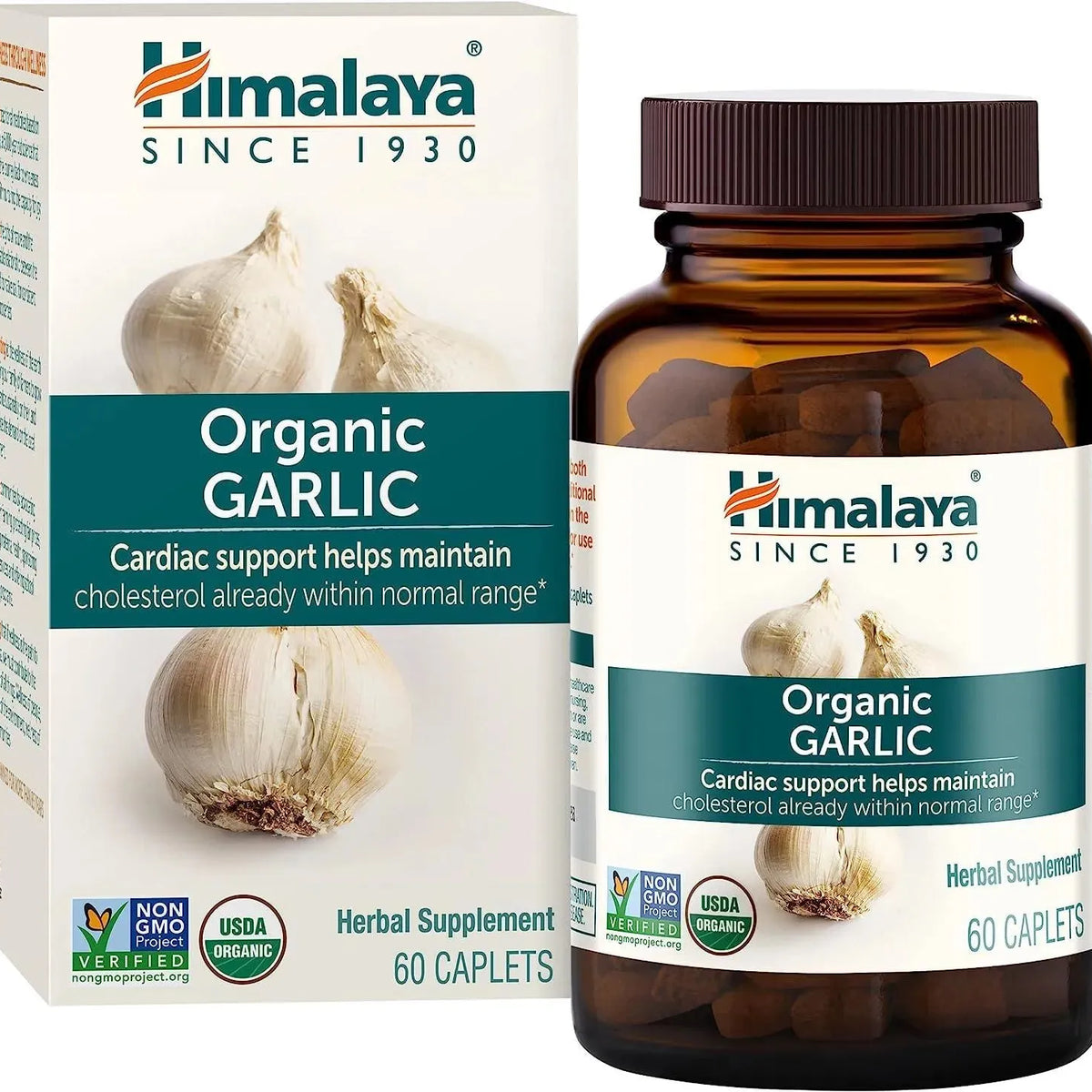 Himalaya Organic Garlic 1400Mg. 60 Tabletas – The Red Vitamin MX