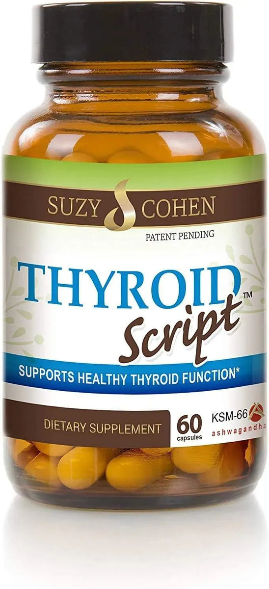 Suzy Cohen Thyroid Script 60 Capsulas – The Red Vitamin MX