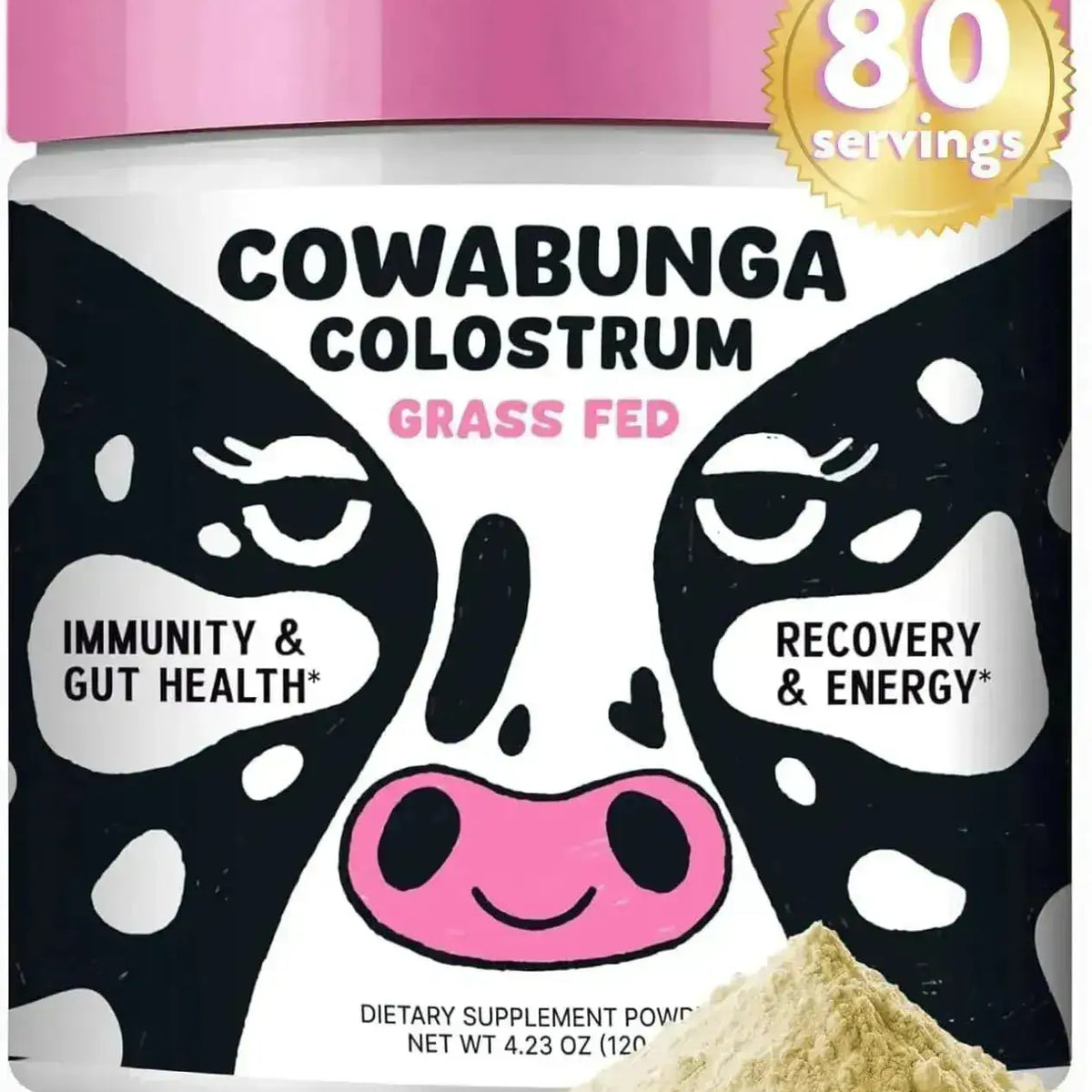 SonoHealth Cowabunga Colostrum Powder 80 Servicios 120Gr. – The Red ...