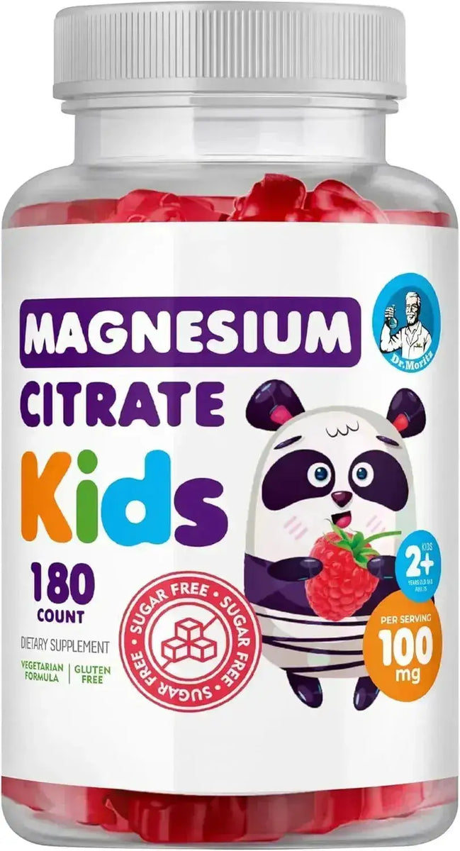 DR. MORITZ Sugar-Free Calm Magnesium Gummies for Kids 180 Gomitas – The ...