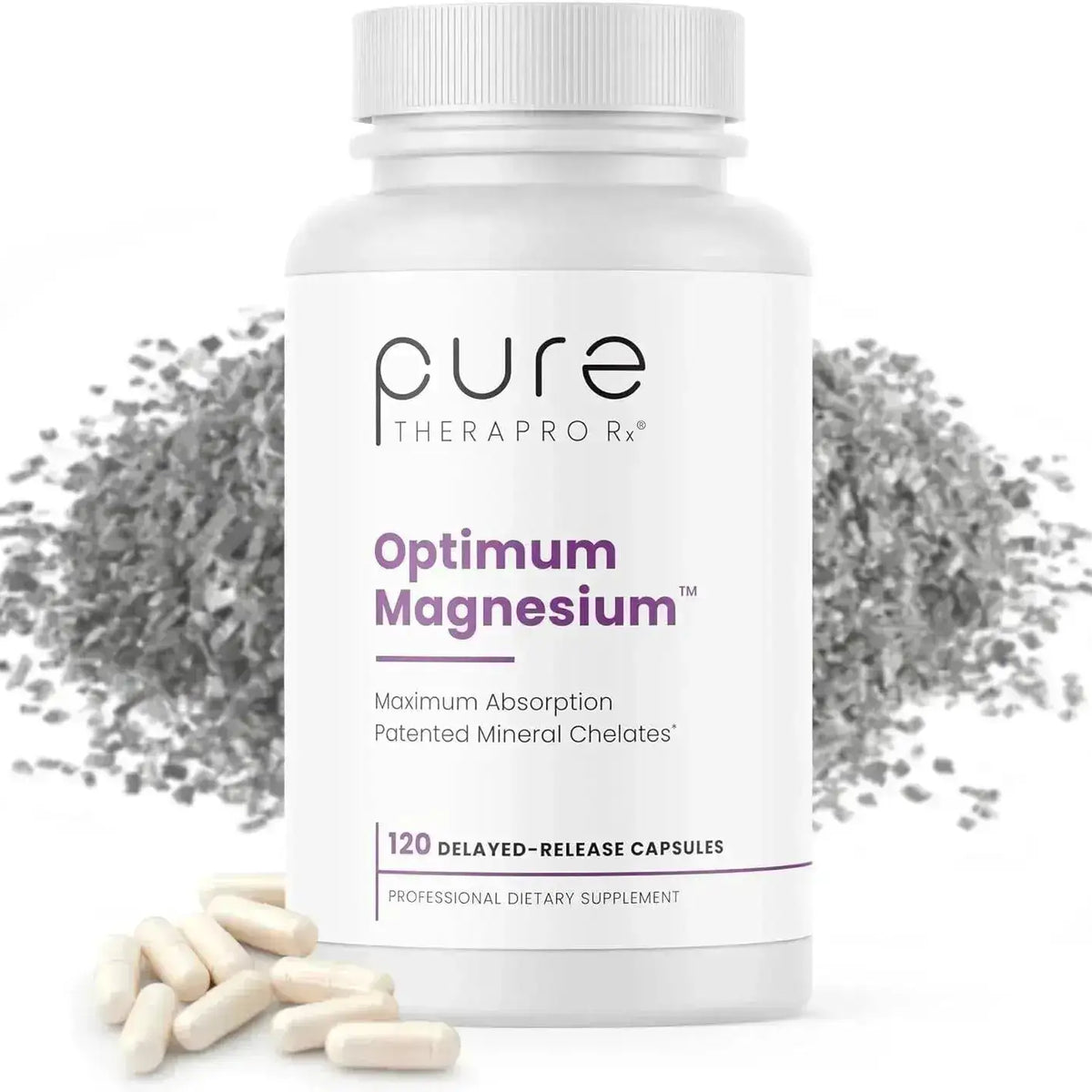 Pure TheraPro Rx Optimum Magnesium 120 Capsulas – The Red Vitamin MX