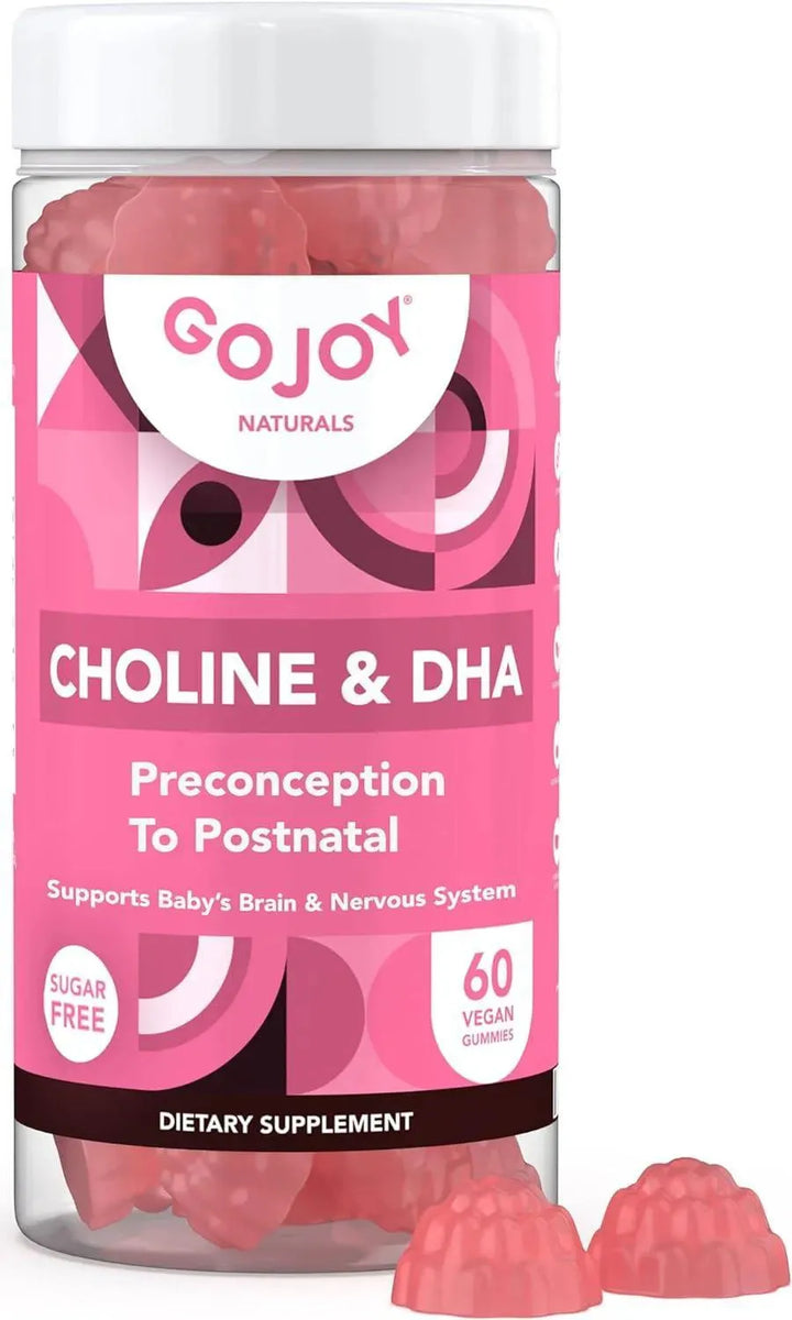 GOJOY NATURALS Prenatal Choline & DHA Gummies 60 Gomitas – The Red ...