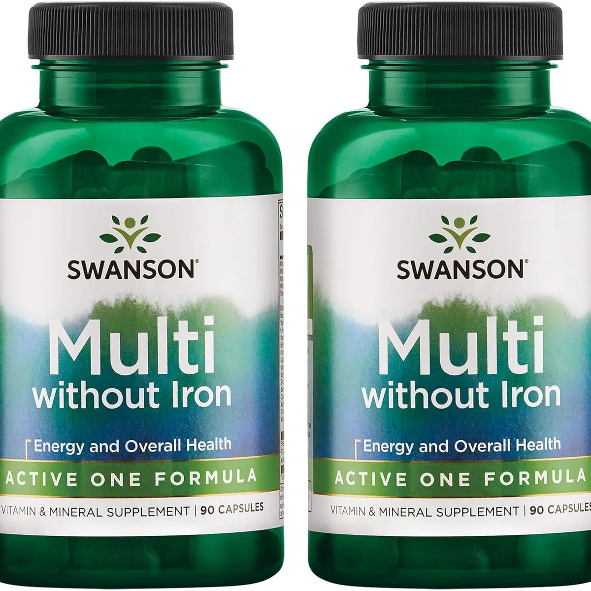 Swanson Active One Multivitamin Without Iron 90 Capsulas 2 Pack – The ...