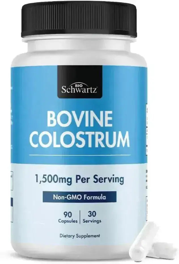 BioSchwartz Colostrum 1500Mg. 90 Capsulas – The Red Vitamin MX