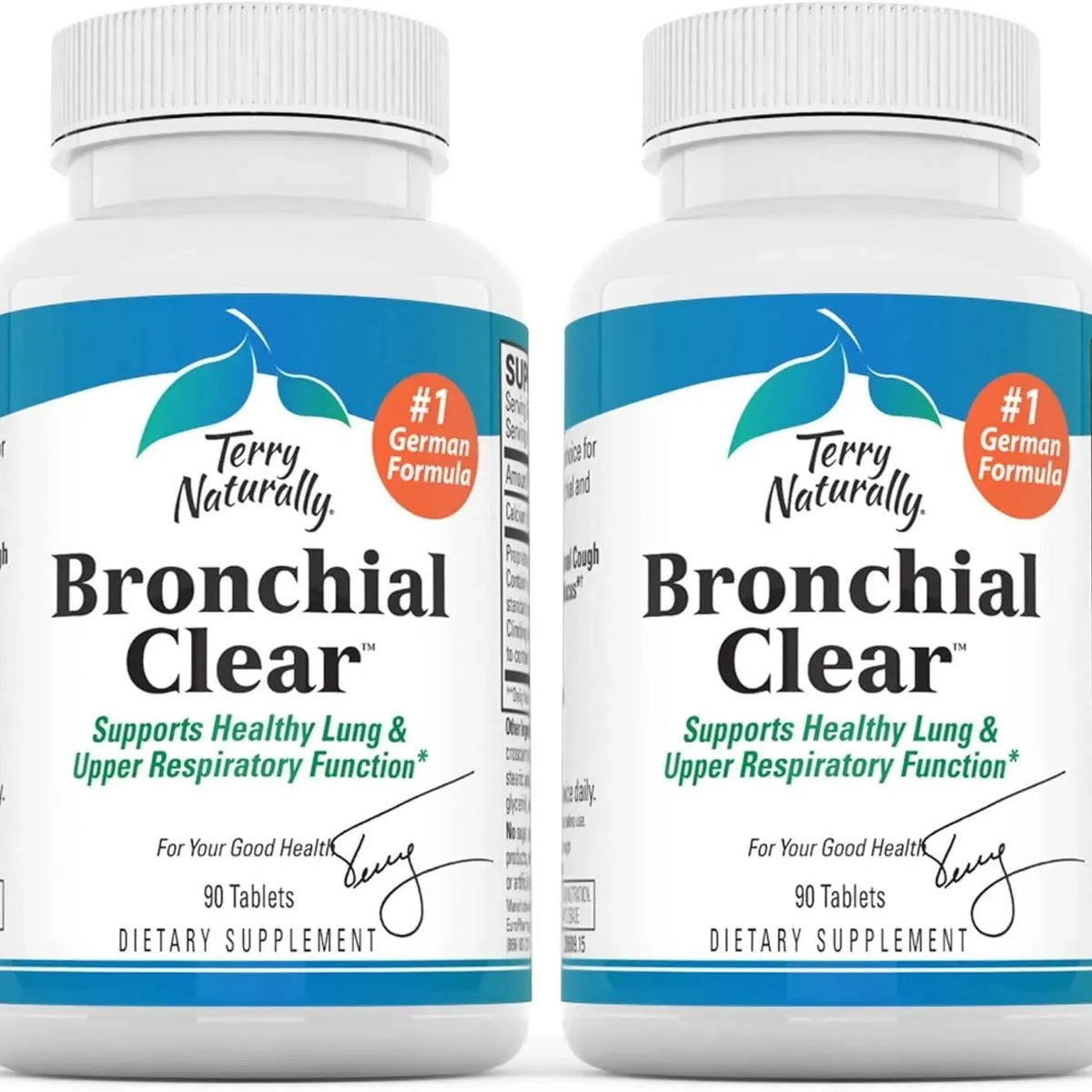 Terry Naturally Bronchial Clear 90 Tabletas 2 Pack – The Red Vitamin MX