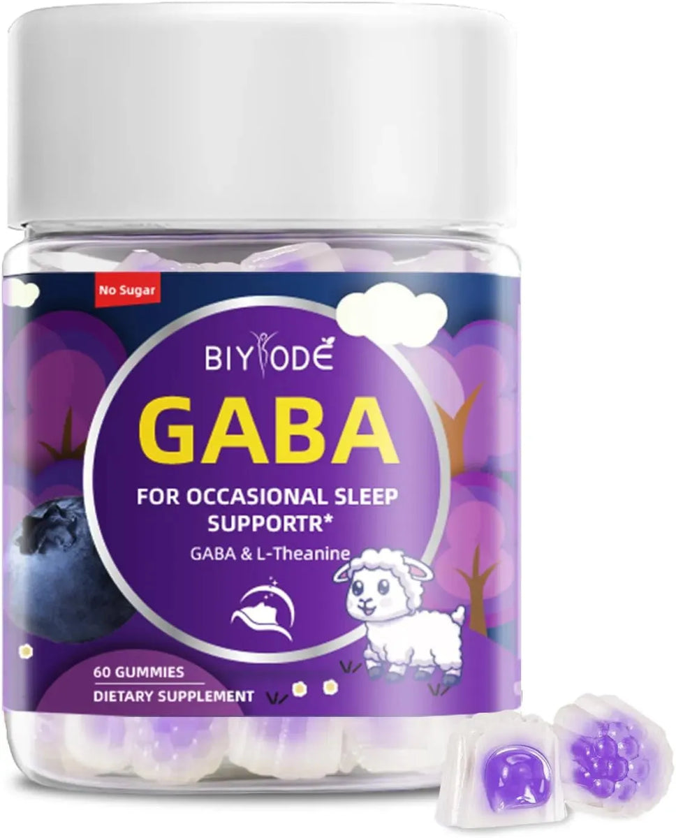 BIYODE GABA Gummy with L-theanine 60 Gomitas – The Red Vitamin MX