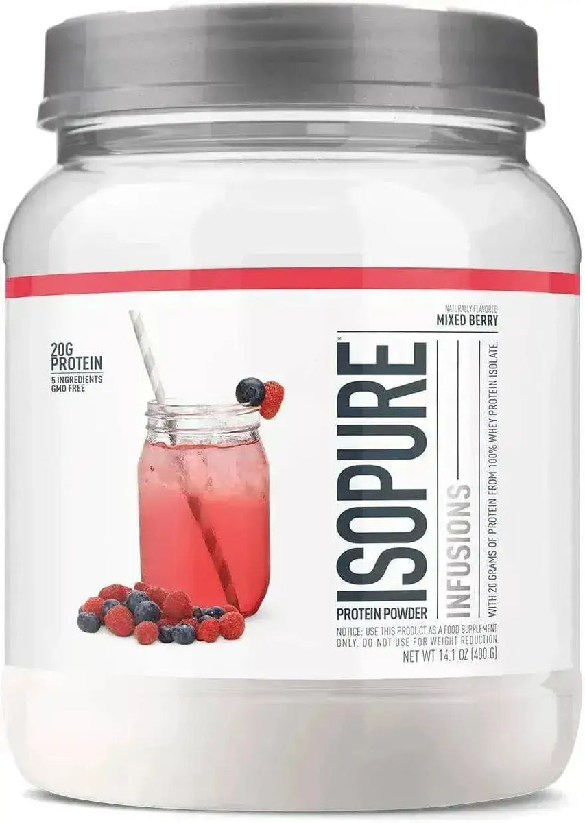 Isopure Protein Powder Infusions Mixed Berry 16 Servicios 400Gr. – The ...