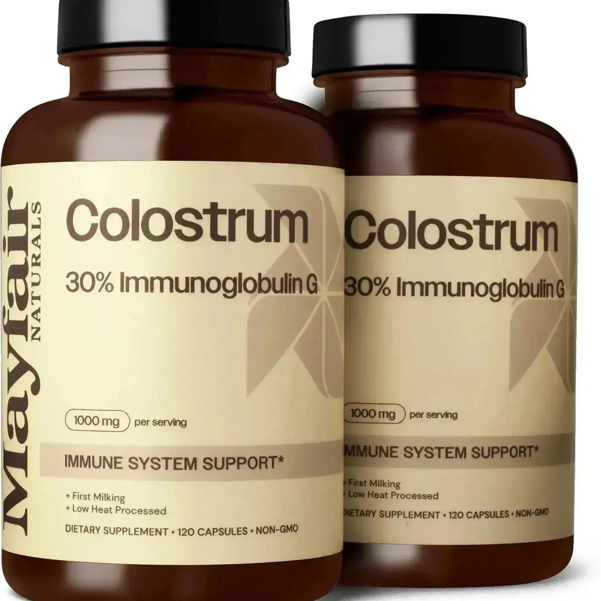 Mayfair Naturals Colostrum 30% IgG 120 Capsulas 2 Pack – The Red Vitamin MX
