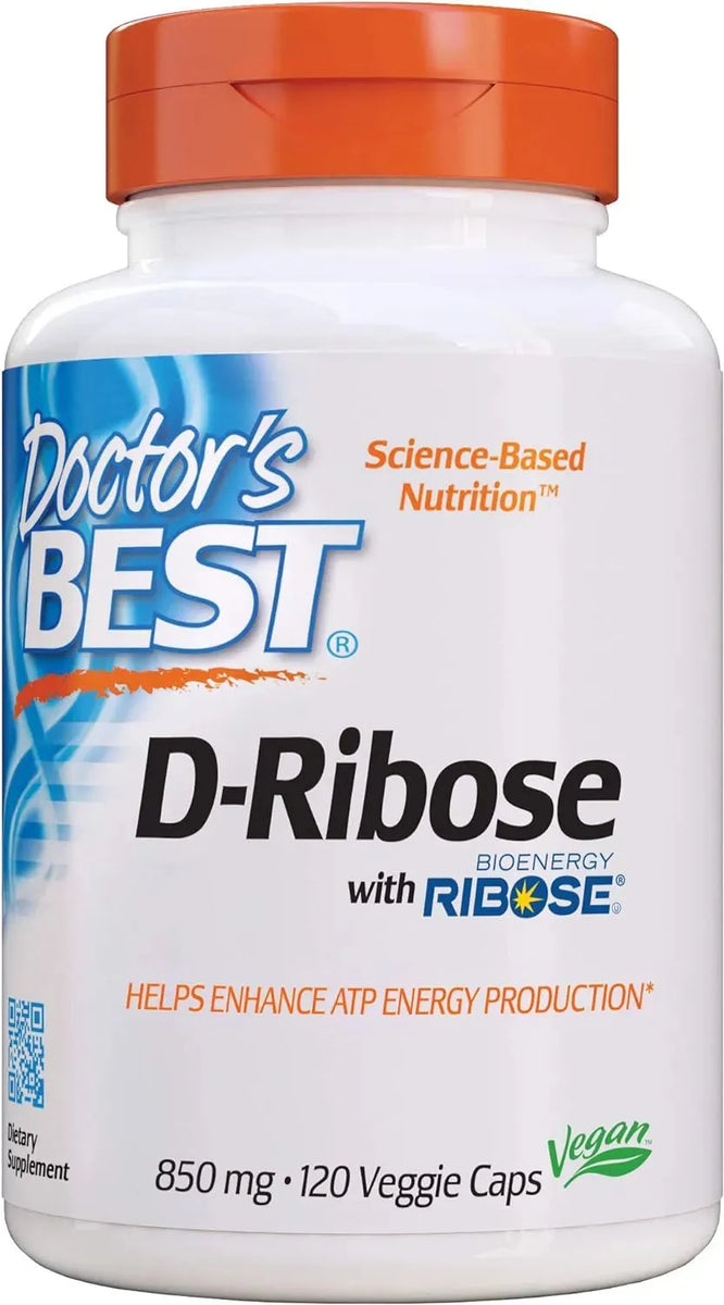 Doctor's Best D-Ribose with Bioenergy Ribose 120 Capsulas – The Red ...