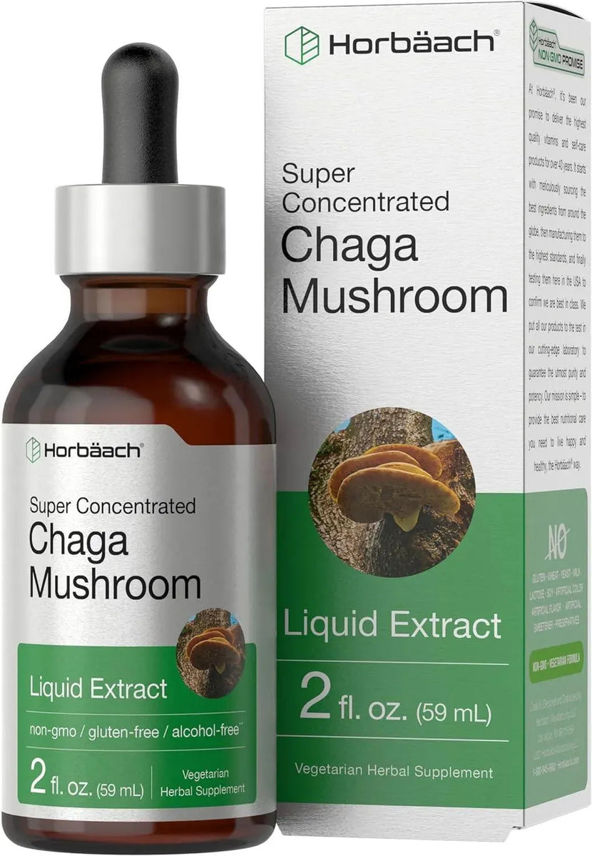 Horbaach Chaga Mushroom Liquid Extract 2 Fl.Oz. – The Red Vitamin MX