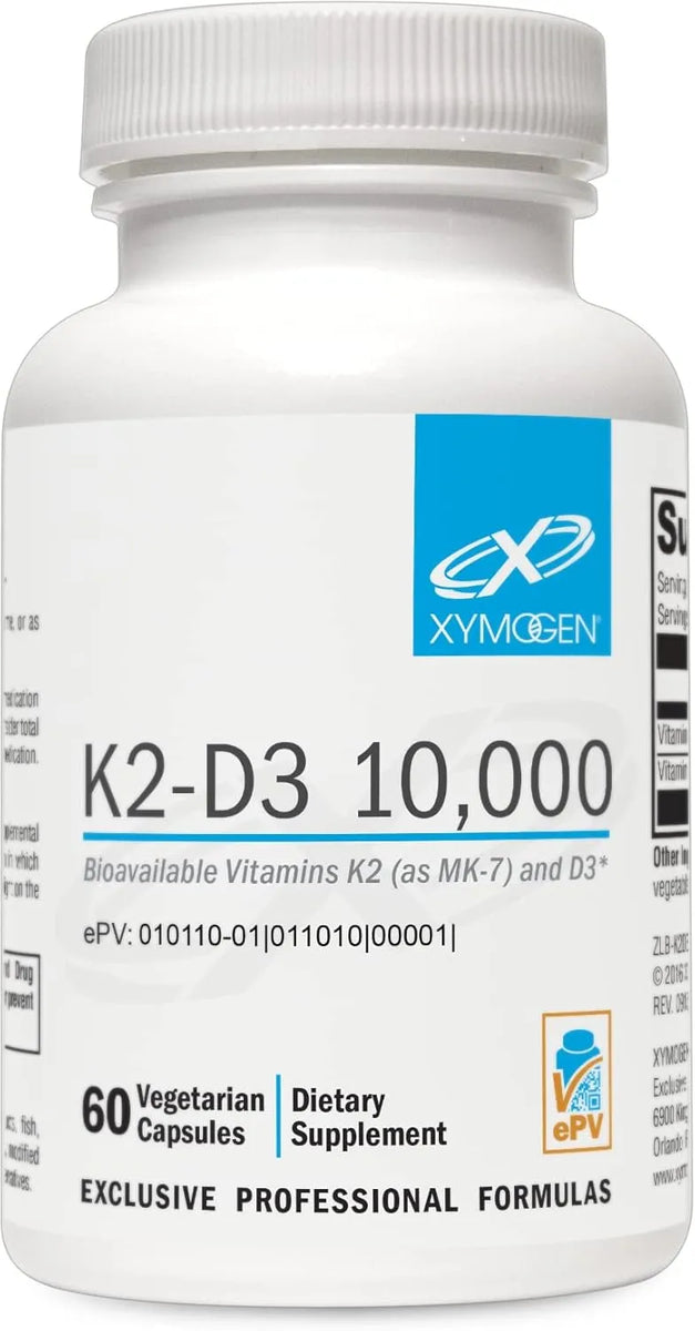 XYMOGEN K2-D3 10000 60 Capsulas – The Red Vitamin MX