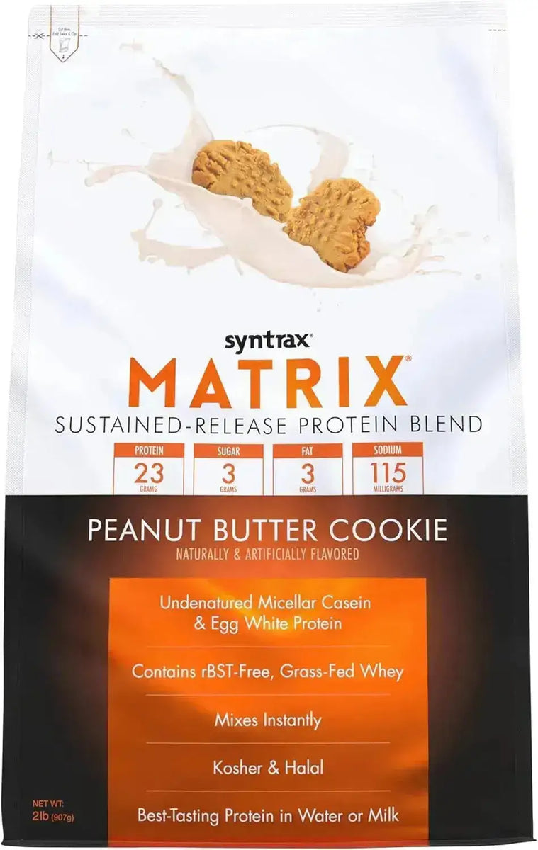 Syntrax Nutrition Matrix Protein Powder Peanut Butter Cookie 907Gr ...