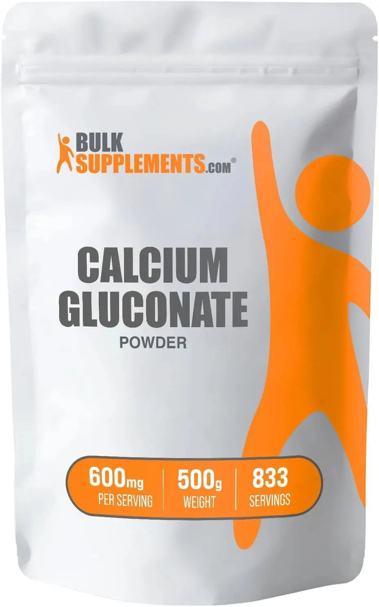 Bulk Supplements Calcium Gluconate Powder 500Gr. – The Red Vitamin MX