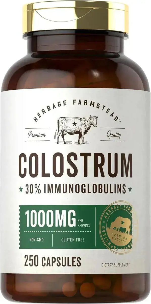 Carlyle Colostrum 1000Mg. 250 Capsulas – The Red Vitamin MX
