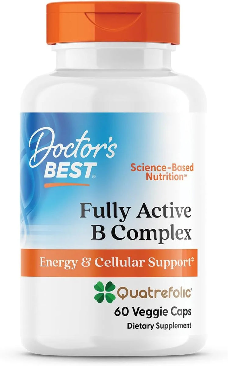 Doctor's Best Fully Active B Complex 60 Capsulas – The Red Vitamin MX