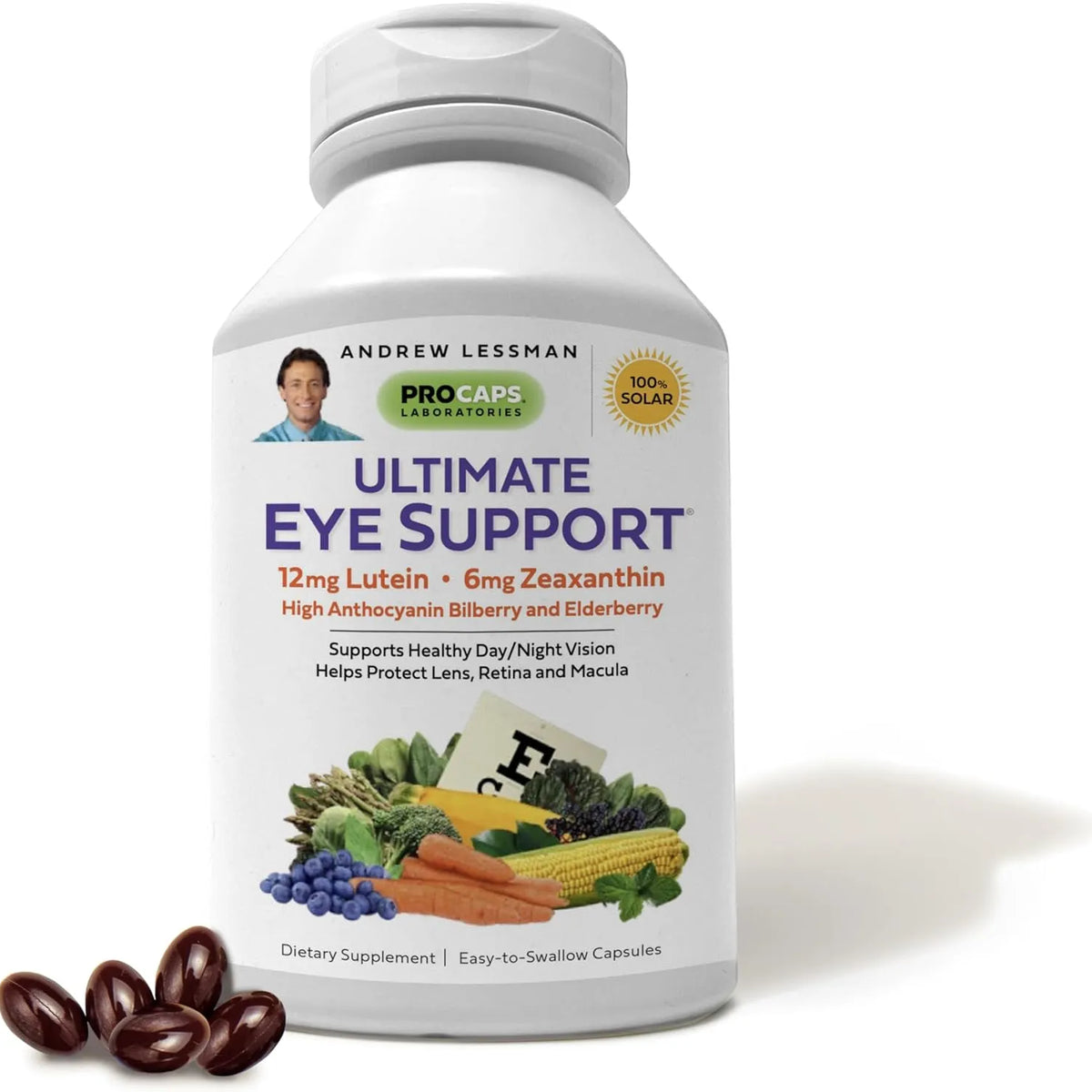 ANDREW LESSMAN Ultimate Eye Support 30 Capsulas Blandas – The Red ...