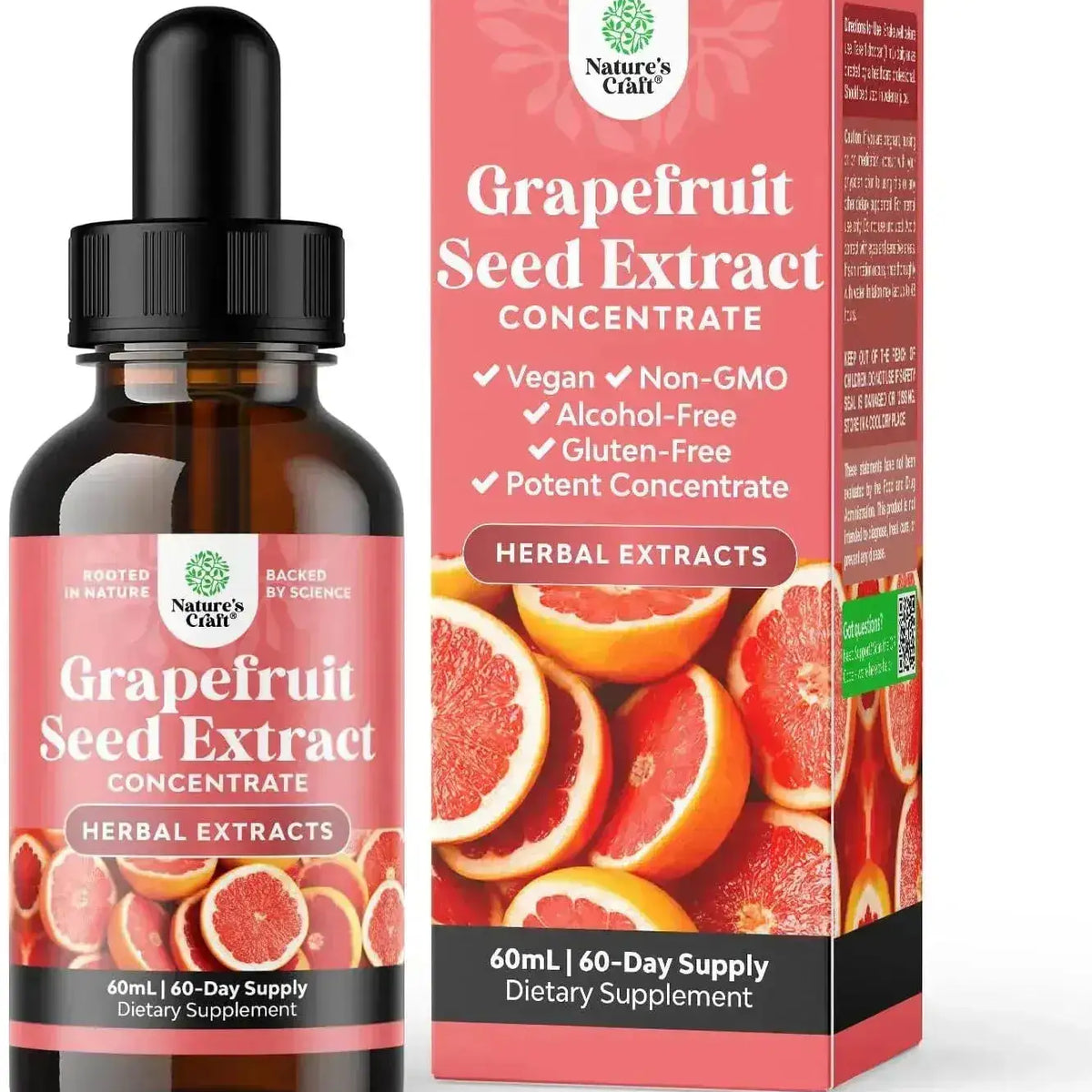 Natures Craft GSE Grapefruit Seed Extract Liquid 60Ml. – The Red Vitamin MX