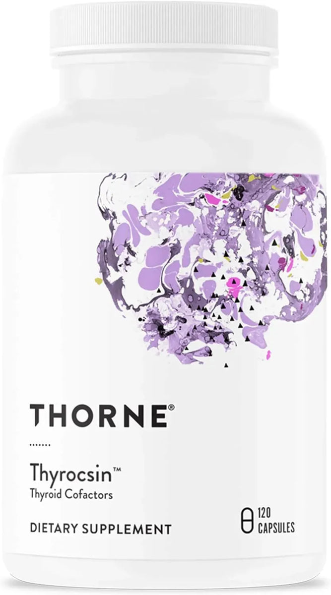 Thorne Thyrocsin Iodine and Tyrosine 60 Capsulas – The Red Vitamin MX