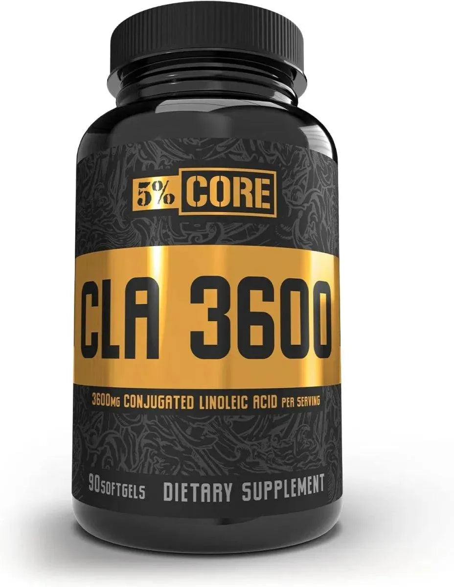 5% Nutrition Core CLA Supplement 3600Mg. 90 Capsulas Blandas – The Red ...