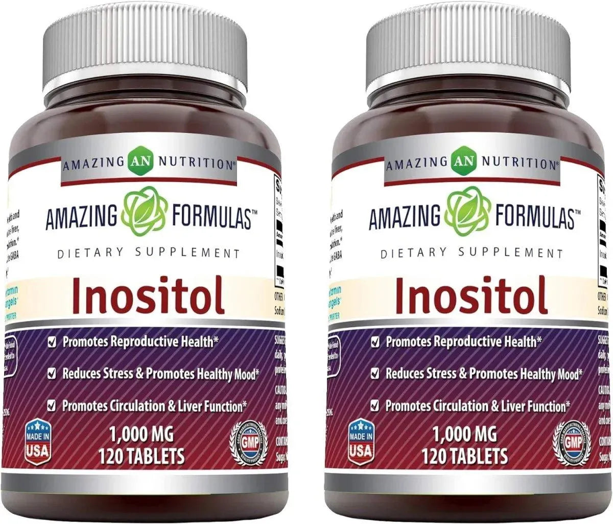 Amazing Formulas Inositol 1000Mg. 240 Tabletas – The Red Vitamin MX