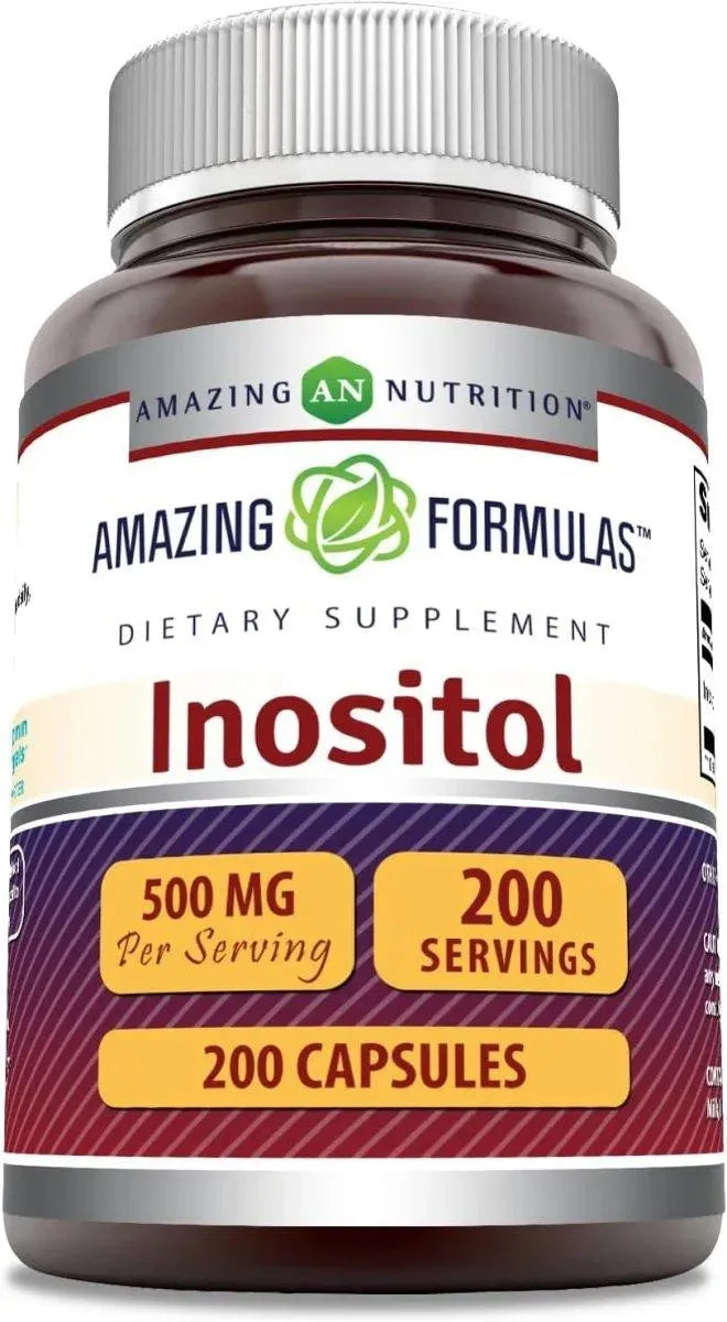 Amazing Formulas Inositol 500Mg. 200 Capsulas – The Red Vitamin MX