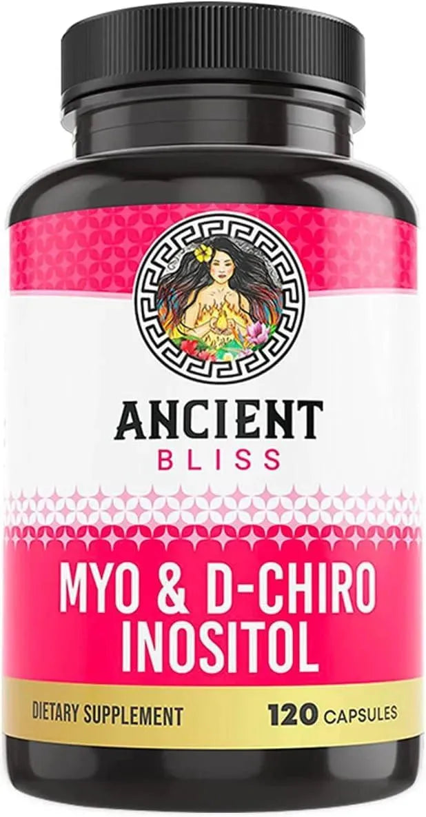 Ancient Bliss Myo & D-Chiro Inositol 120 Capsulas – The Red Vitamin MX