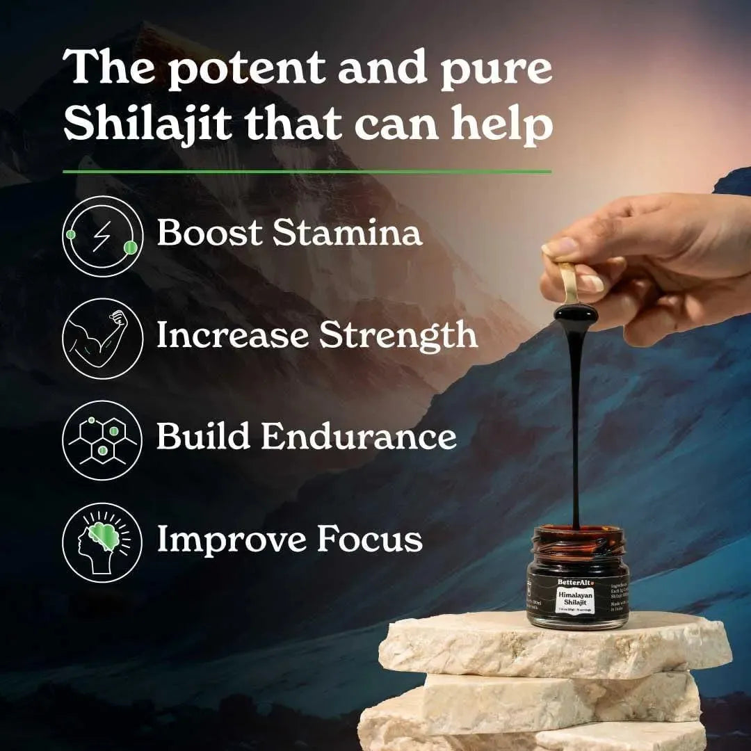 Better Alt Pure Himalayan Shilajit Resin 75 Servicios 30Mg. – The Red ...