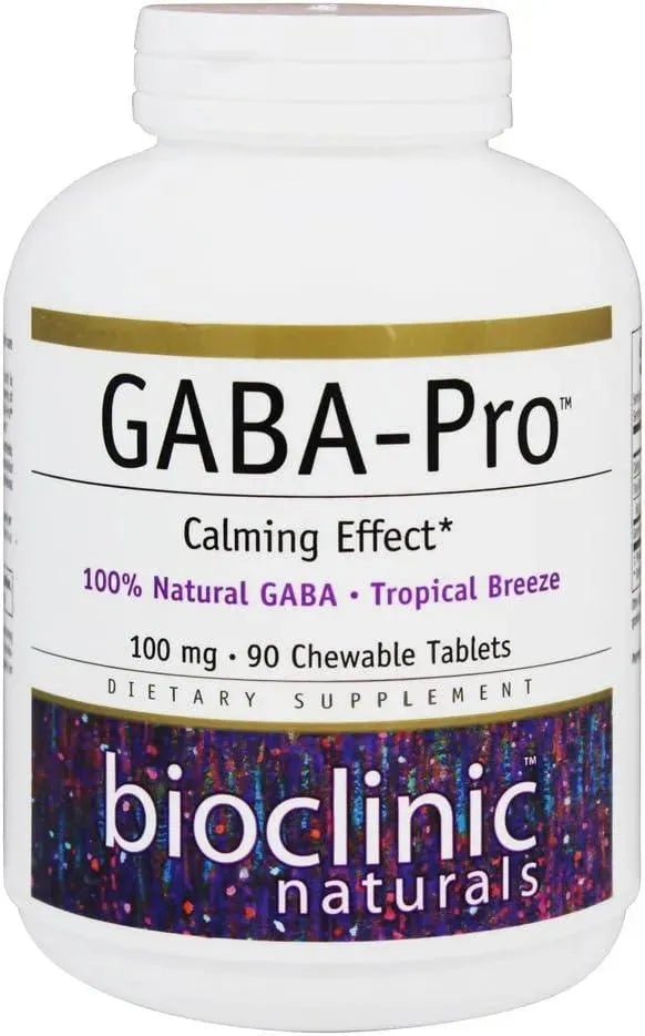 Bioclinic GABA Pro 90 Tabletas Masticables – The Red Vitamin MX