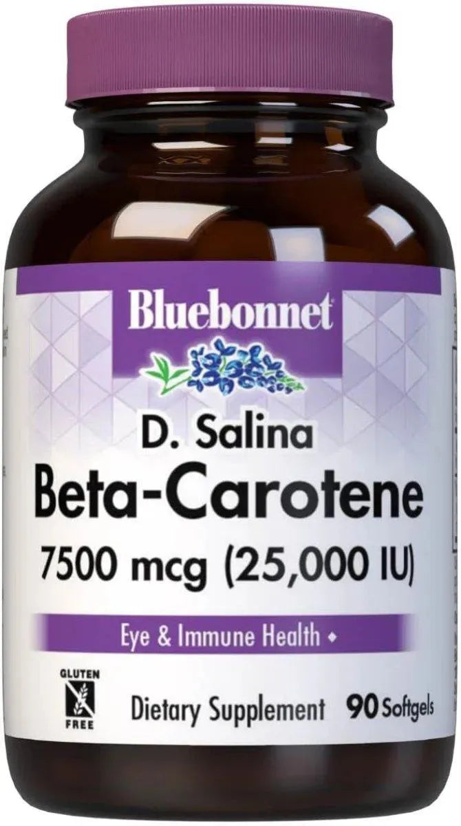 BlueBonnet Mixed Beta-Carotene 25000 IU 90 Capsulas Blandas – The Red ...