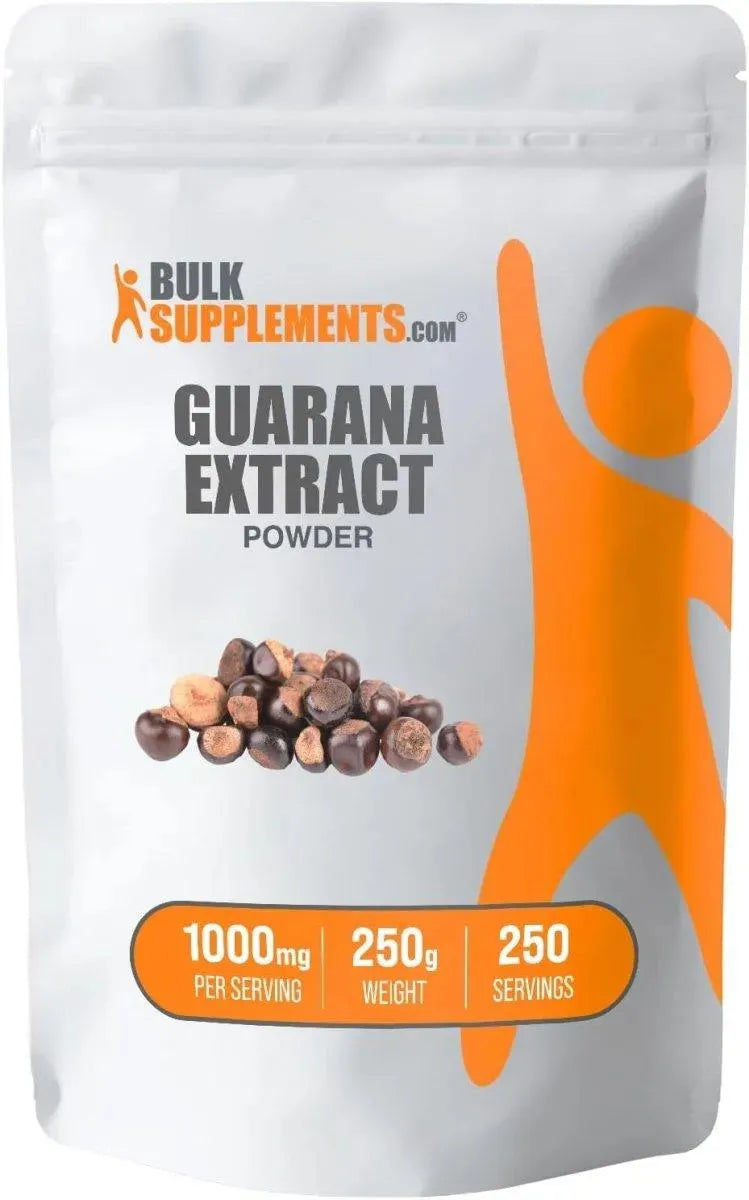 Bulk Supplements Guarana Extract Powder 250Gr. – The Red Vitamin MX