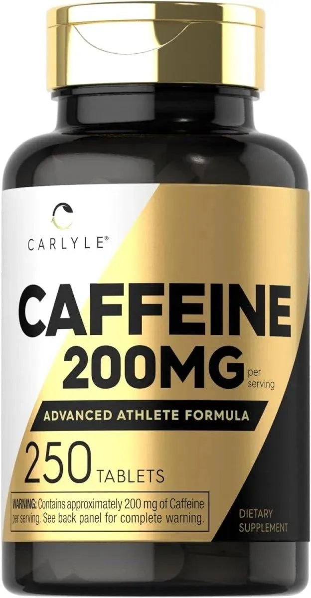 Carlyle Caffeine Pills 200Mg. 250 Tabletas – The Red Vitamin MX