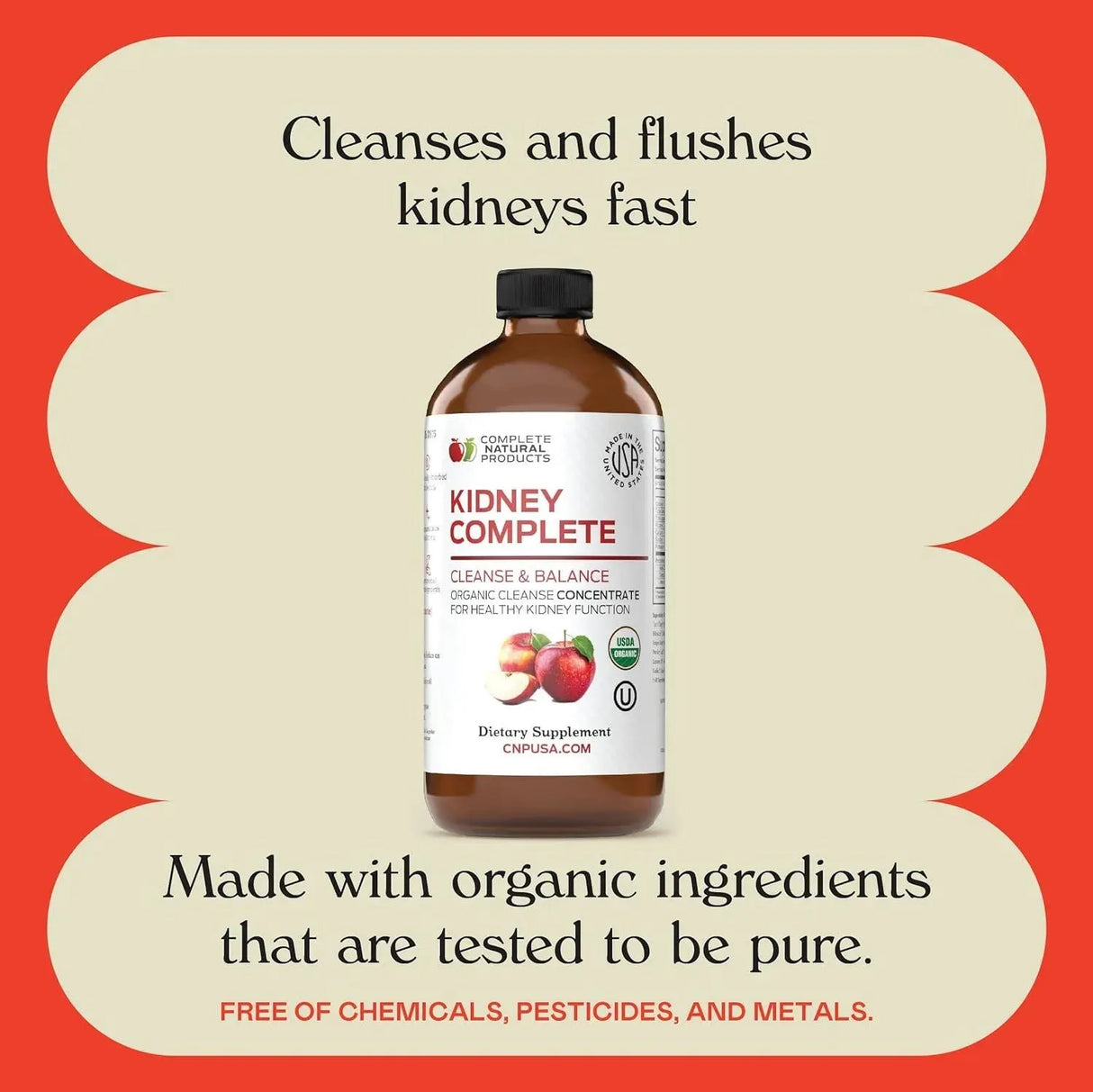 Complete Natural Products Kidney Complete 16 Fl.Oz. – The Red Vitamin MX