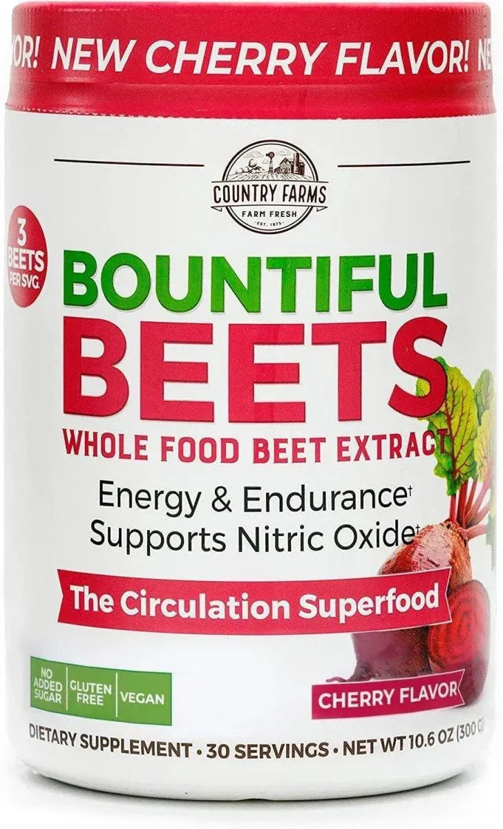 Country Farms Bountiful Beets Powder 300Gr. – The Red Vitamin MX