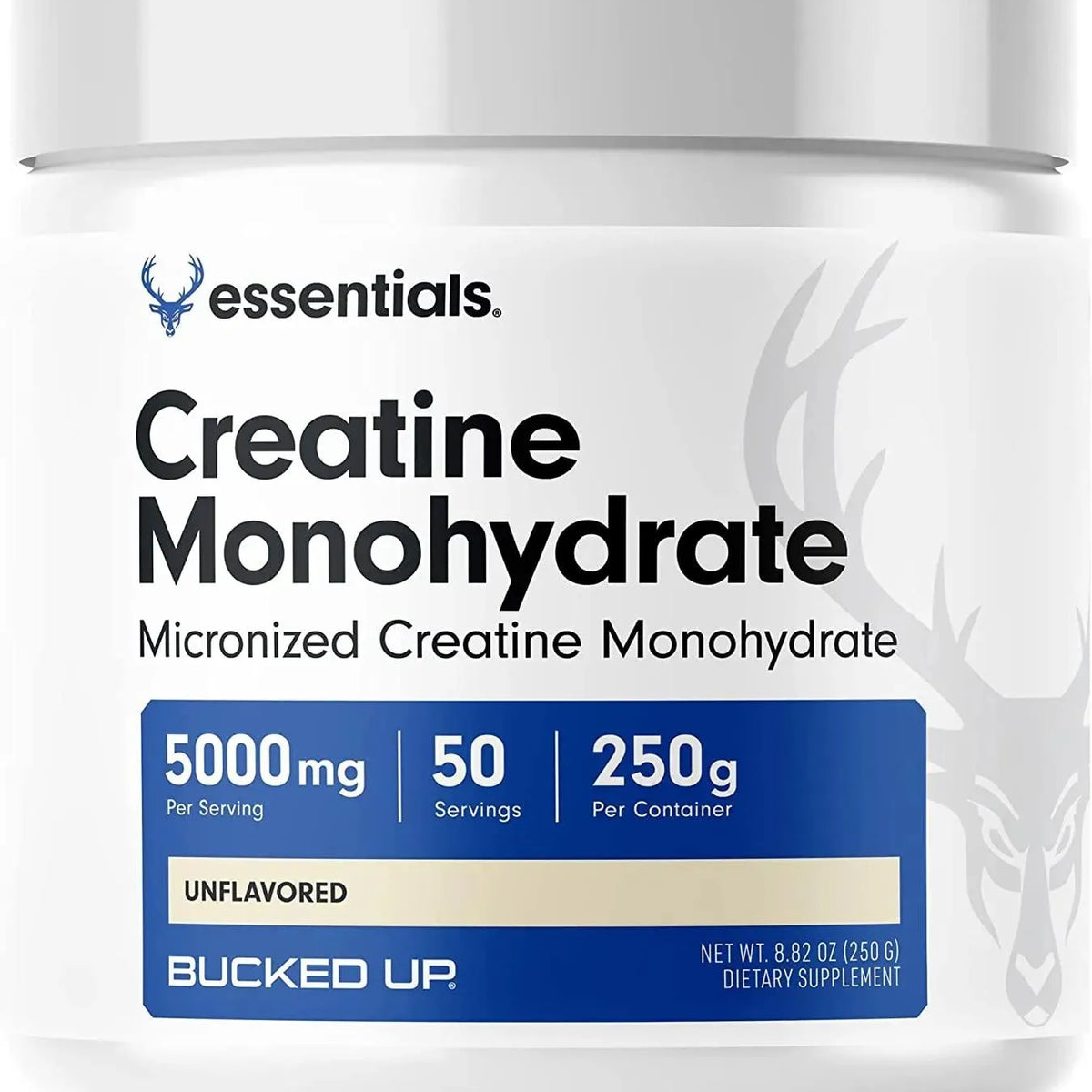 Essentials Creatine Monohydrate Powder 50 Servicios 250Gr. – The Red ...