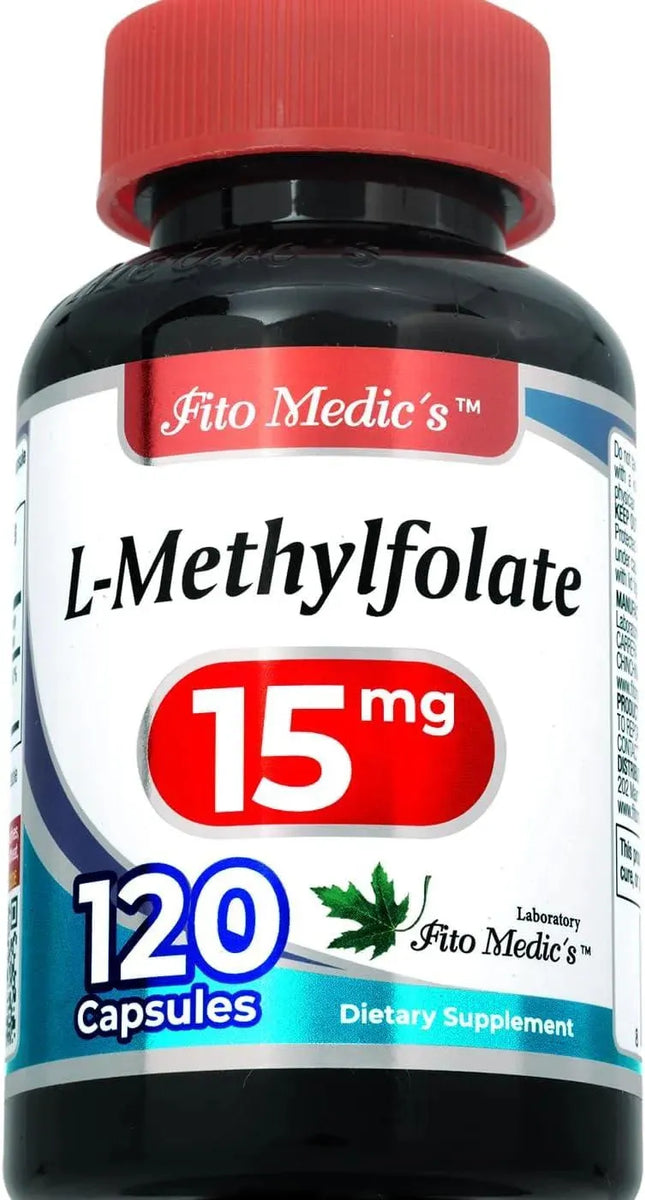 FITO MEDIC'S Lab Methylfolate 15Mg. 120 Capsulas – The Red Vitamin MX