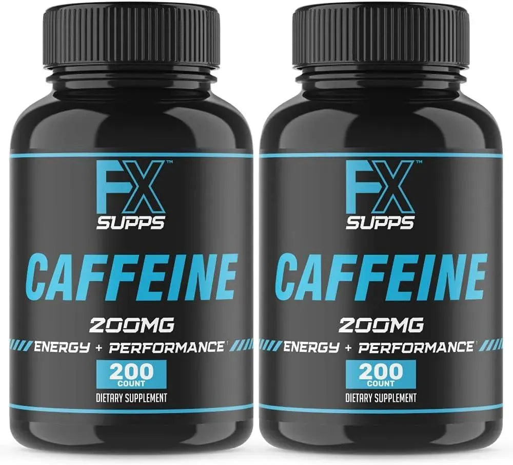 Fx Supps Caffeine 200Mg. 200 Capsulas 2 Pack – The Red Vitamin MX