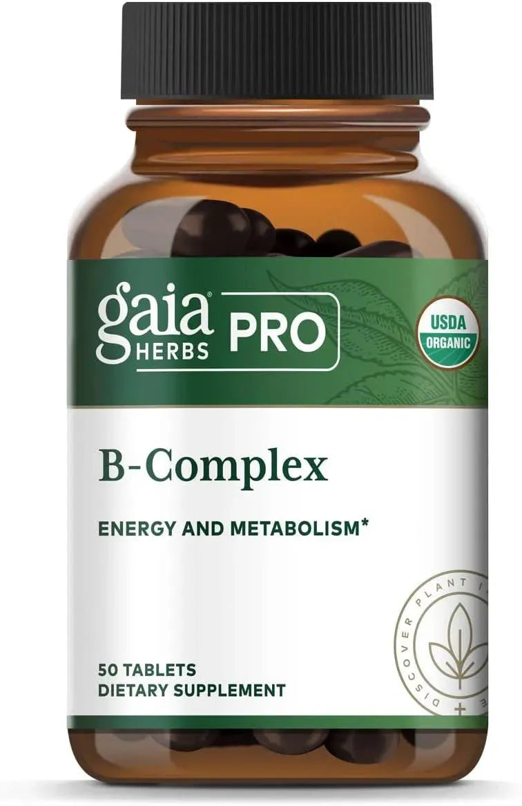 Gaia PRO B-Complex 50 Tabletas – The Red Vitamin MX