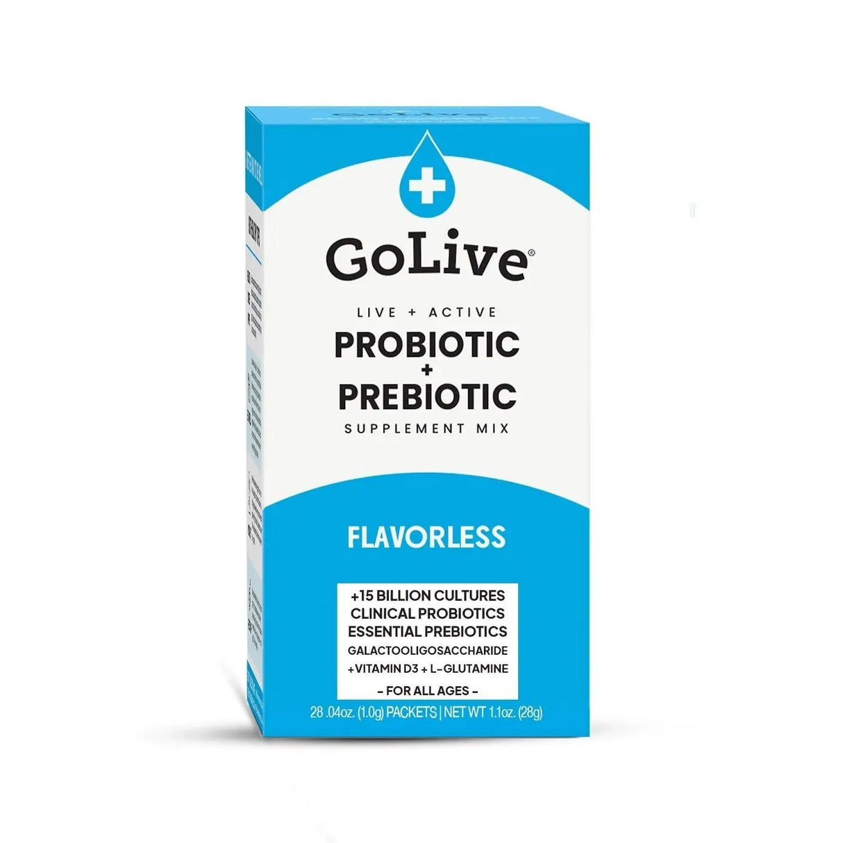 GoLIVE PROBIOTIC + PREBIOTIC SYNBIOTIC POWDER BLEND 28 Paquetes – The ...
