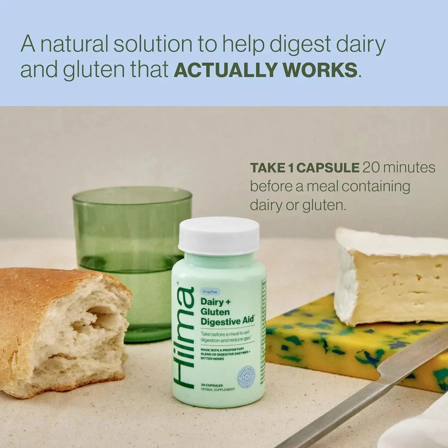 Hilma Digestive Enzymes 30 Capsulas | The Red Vitamin MX