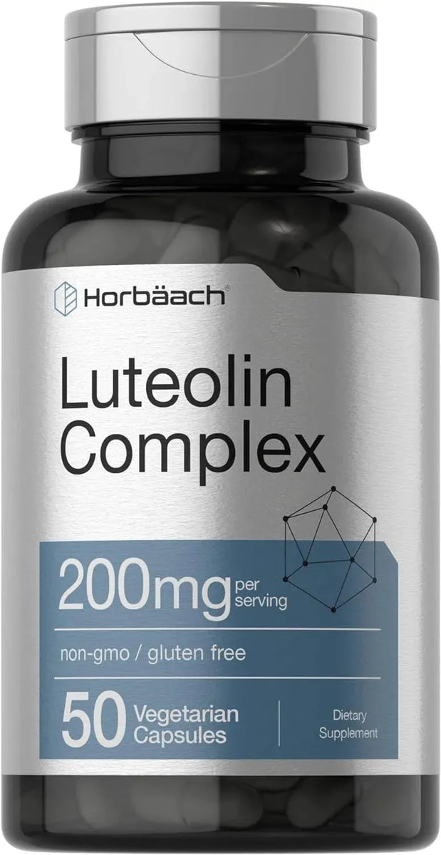 Horbaach Luteolin Complex with Rutin 50 Capsulas – The Red Vitamin MX