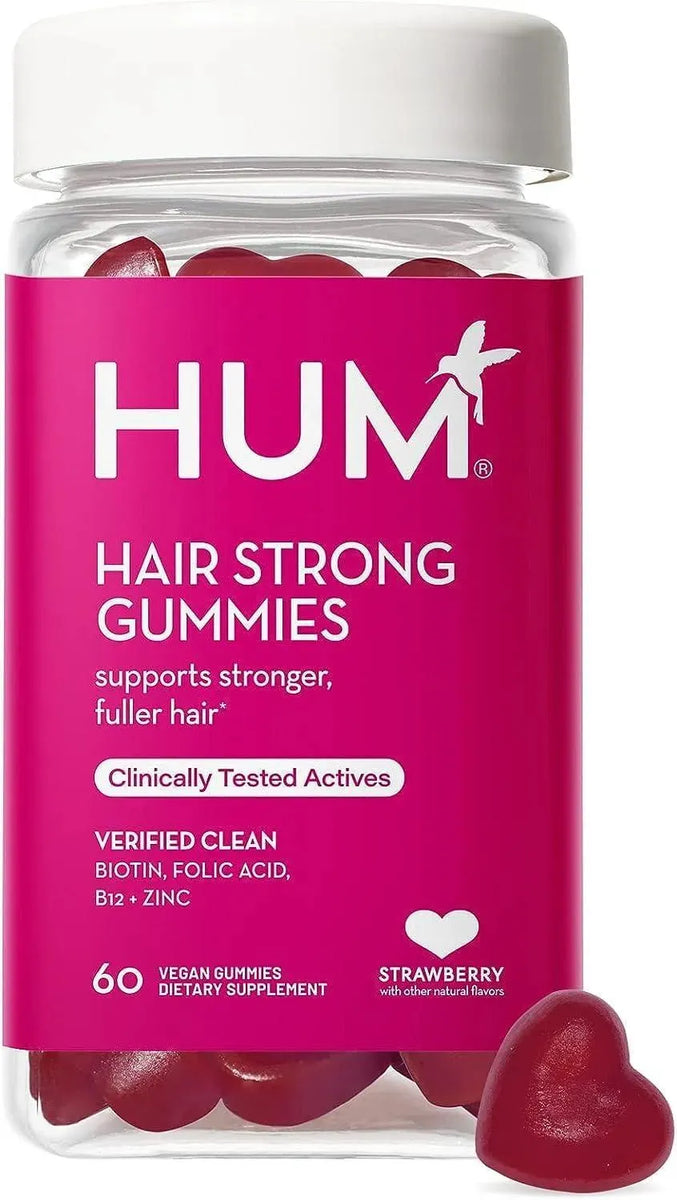 HUM Hair Strong Daily Gummies with Biotin 60 Gomitas – The Red Vitamin MX