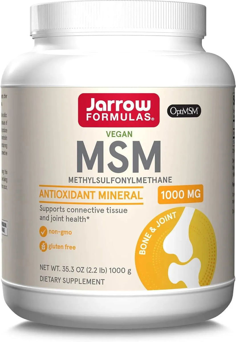 Jarrow Formulas MSM Powder 1 Kg. – The Red Vitamin MX