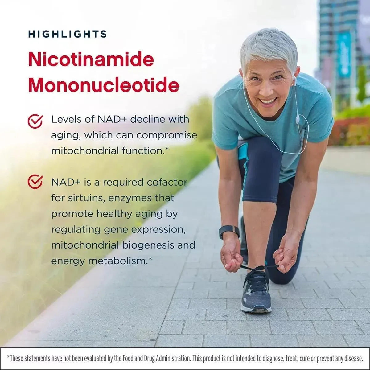 Jarrow Formulas NAD 125Mg. 60 Tabletas – The Red Vitamin MX