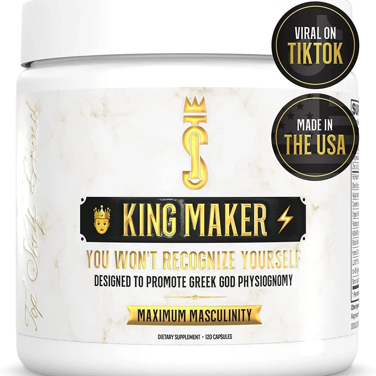 Join Top Shelf Grind King Maker 13-In-1 Anabolic Supplement for Men 12 ...
